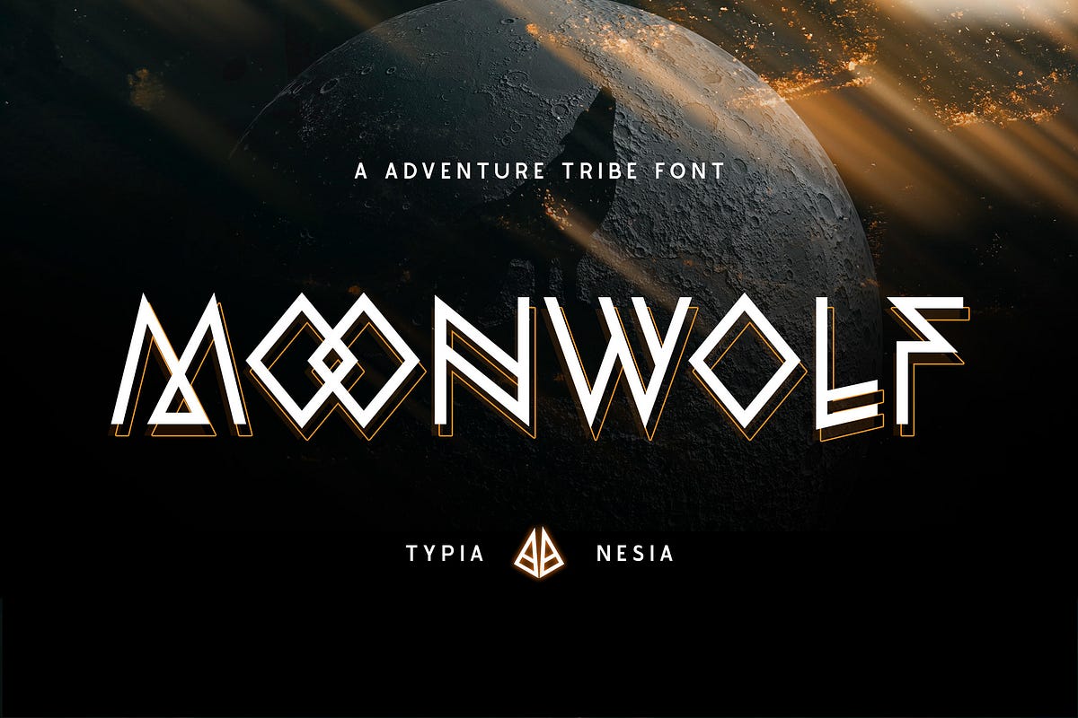 Moonwolf Font | by Glowgrove | Jun, 2024 | Medium