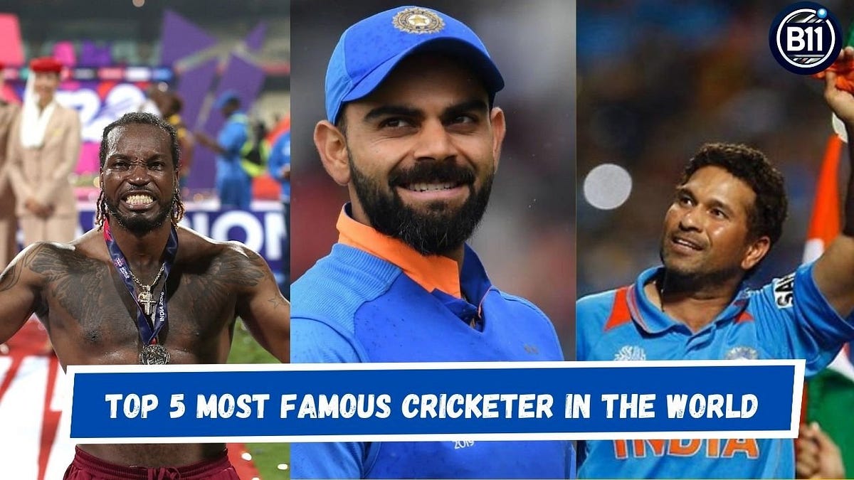 Top 5 Most Famous Cricketer in the World | by Blinder11 | Oct, 2024 ...