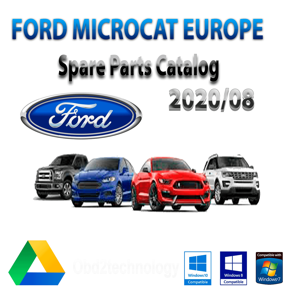 Ford microcat europe 2020.08 native install version | by obd2Technology ...