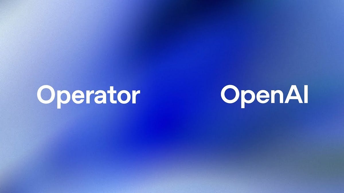 OpenAI launches Operator , an AI agent that performs tasks autonomously | by ...