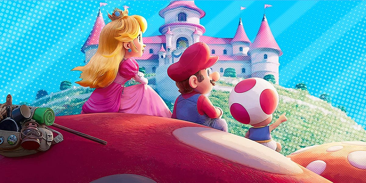 ‘The Super Mario Bros. Movie’ Concept Art Reveals an Unused Fan ...