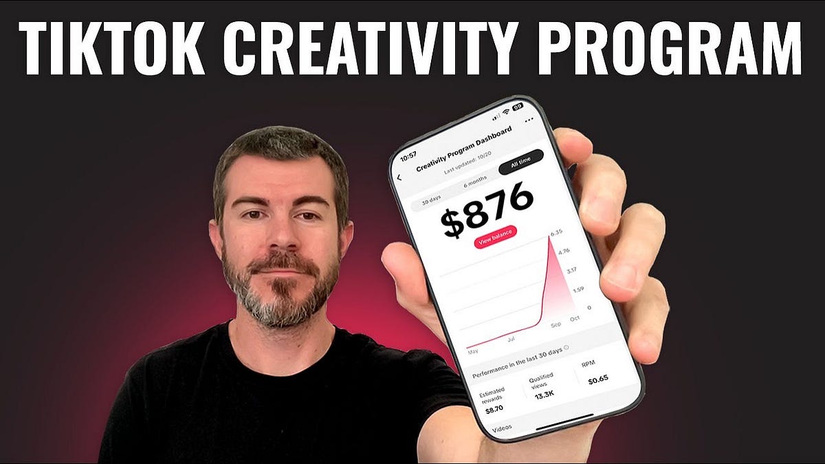 How to Make $100/Day with TikTok Creativity Program: A Step-by-Step Guide | by Side Hustle Hub ...