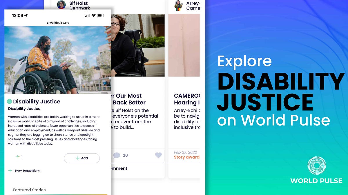 Disability Justice Leaders Connect on World Pulse to Create Change | by ...