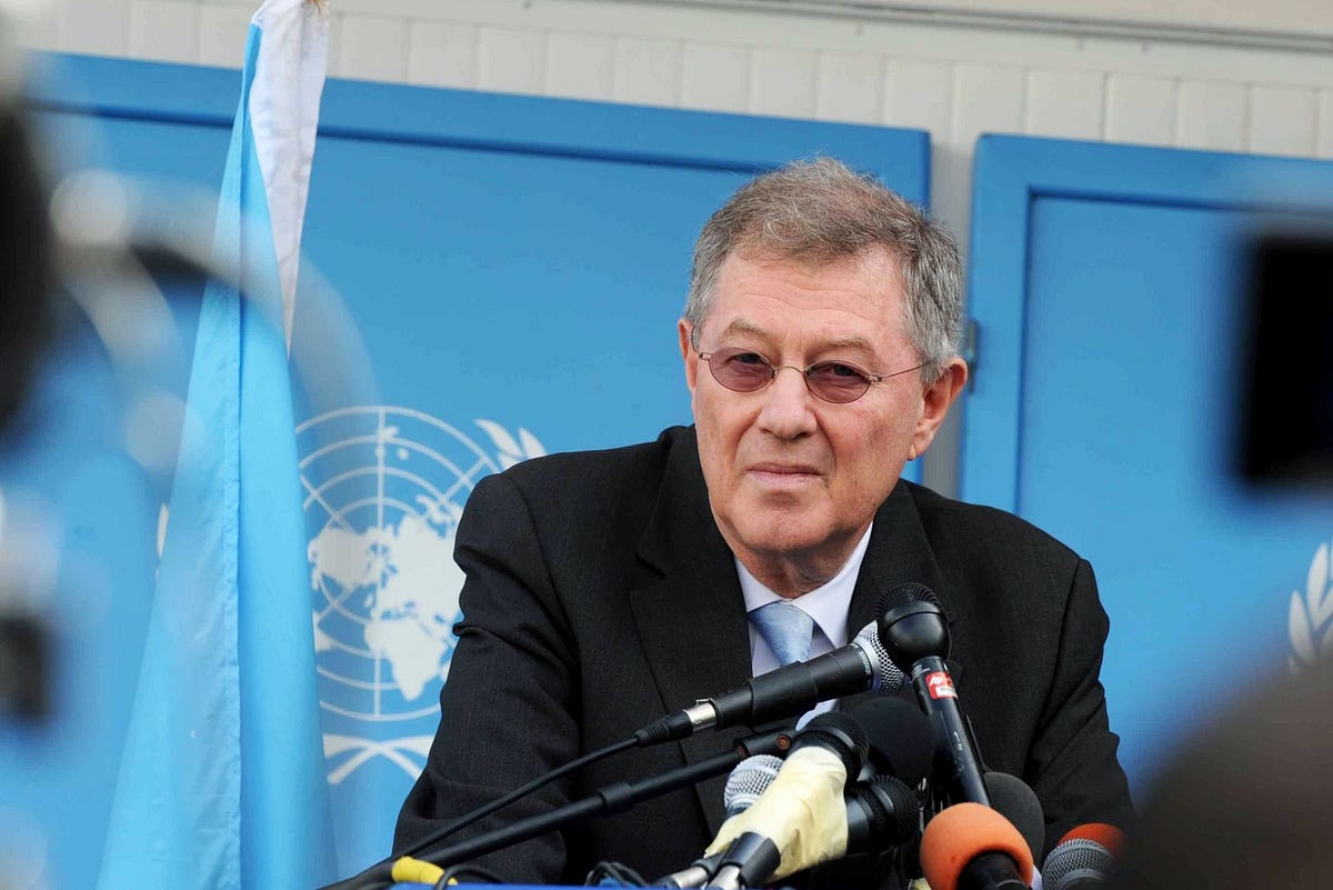 Robert Serry. After three inconclusive peace… | by Politically Speaking ...