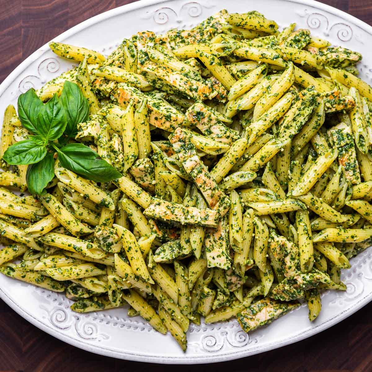 #3 Pesto Pasta. Cook 1 pound of pasta according to… | by Andrej The Chef | Medium