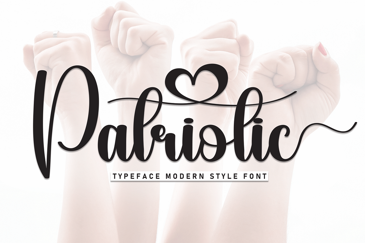 Patriotic Font - Fontmaven - Medium