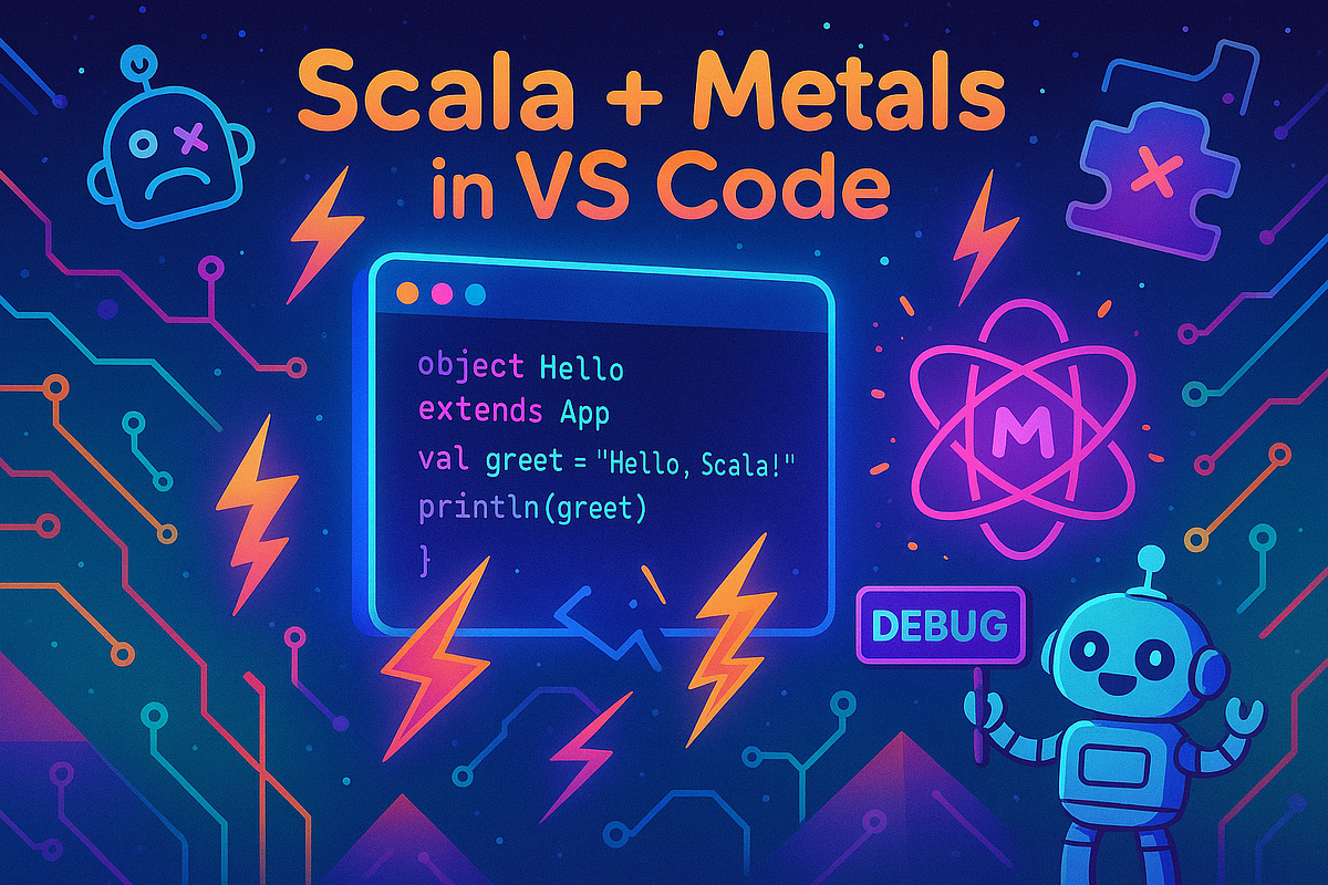 Troubleshooting VS Code and Metals for Scala programming | by Michael Nedokushev | Medium