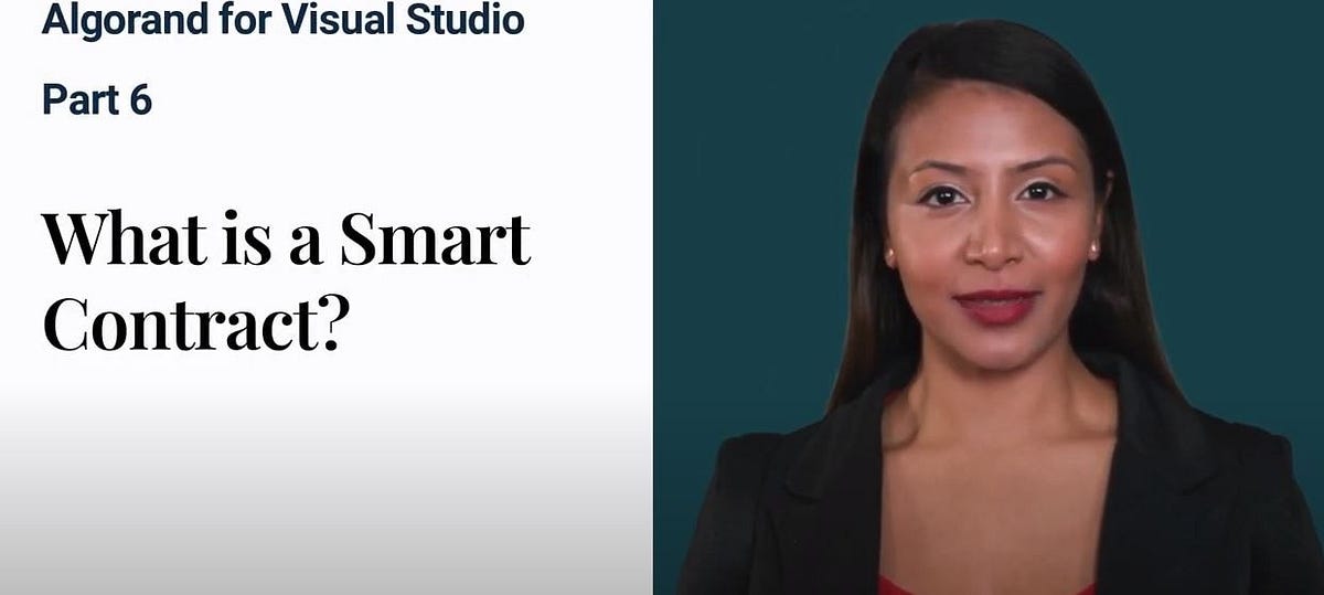 Algorand for Software Architects and .NET developers — Part 6 — Smart Contracts (aka “Apps ...
