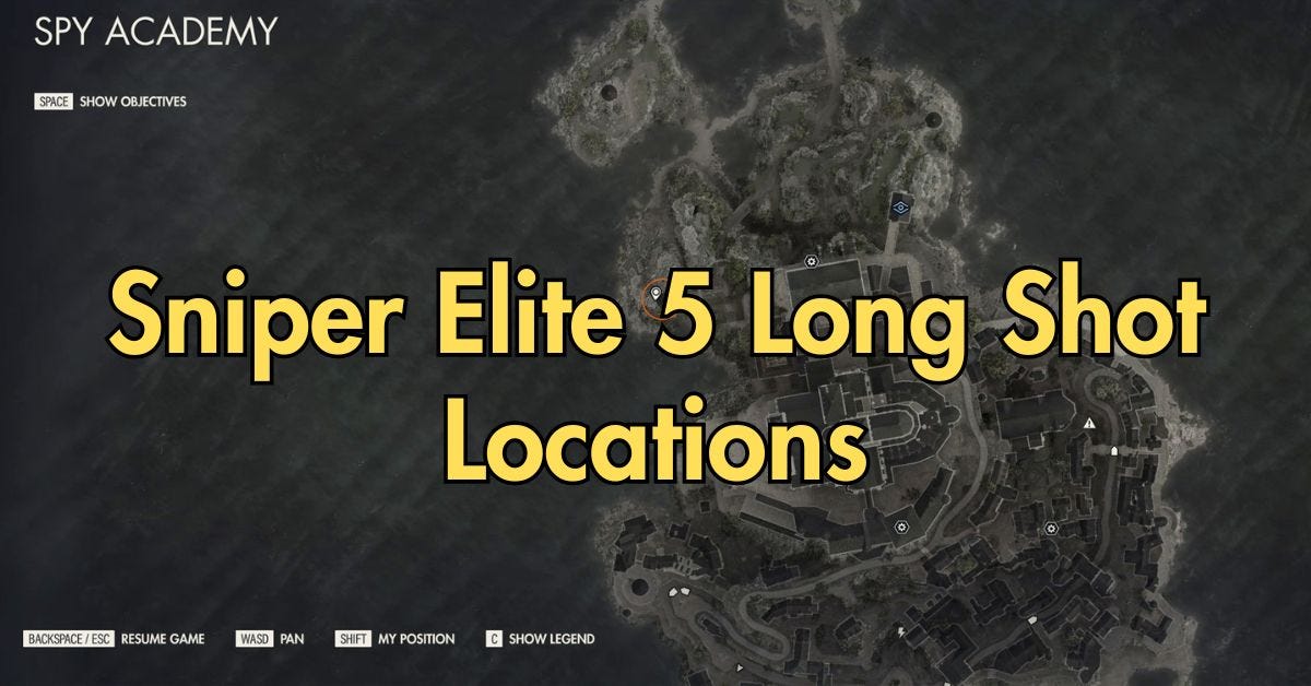 Sniper Elite 5 Long Shot Locations: Mastering Sniper Skills | by Babul ...