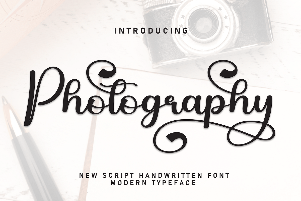 Photography Font | by Oliviaoasis | Apr, 2024 | Medium