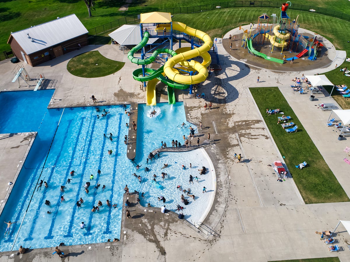 One day trip to water park. A lot of fun with my brother Lewei and ...