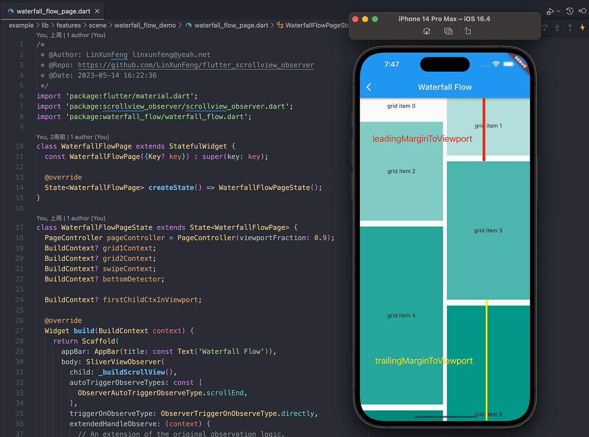 Flutter - New upgrade😱Supports observing ScrollView built by third package💪 | by LinXunFeng | Medium