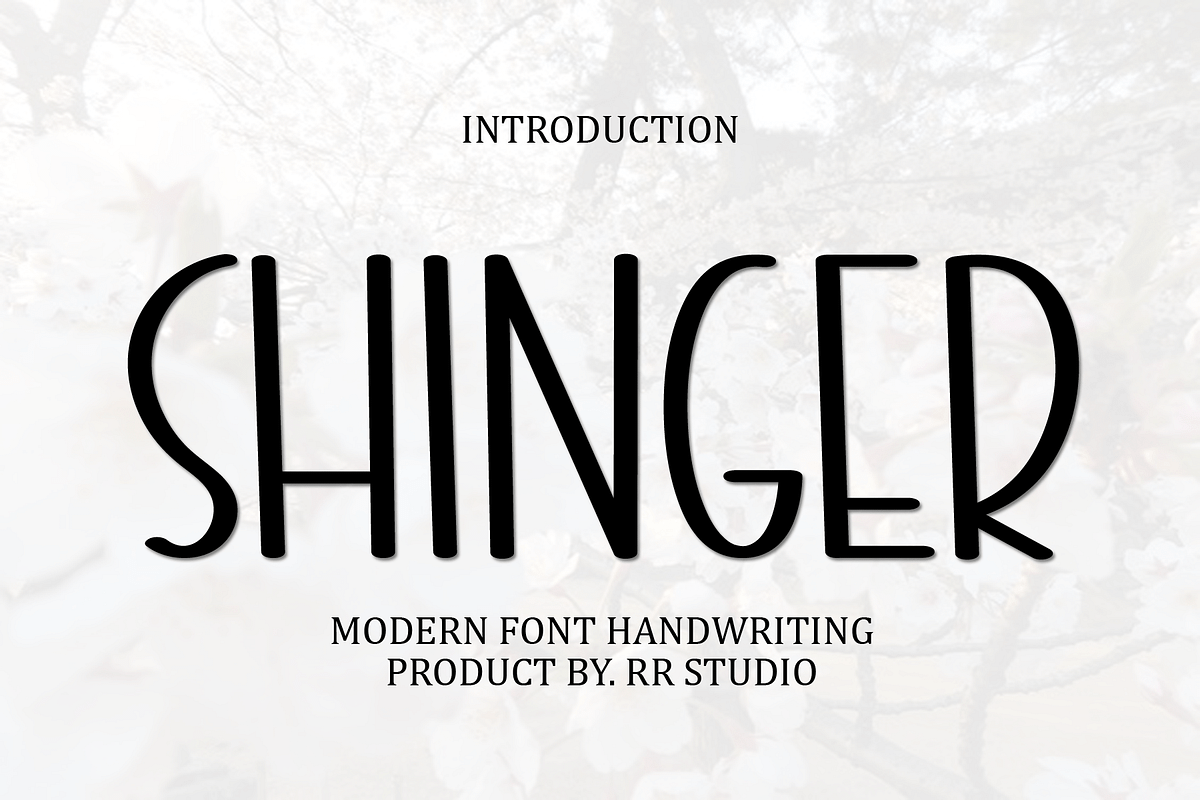 Shinger Font | by Cybercosmos | Medium