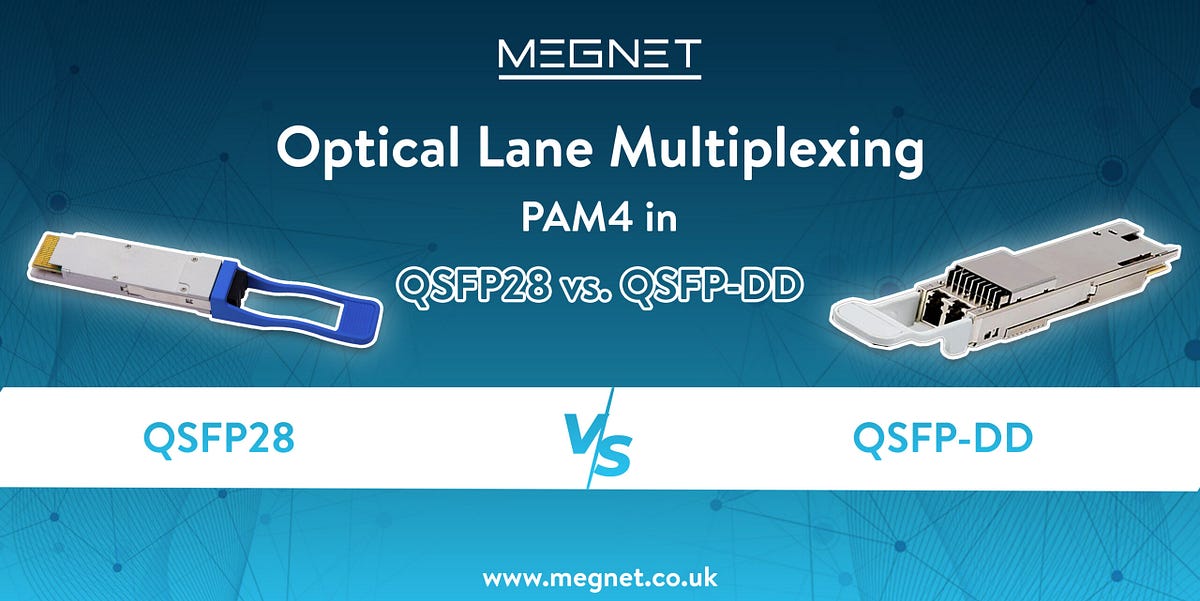 Optical Lane Multiplexing: PAM4 in QSFP28 vs. QSFP-DD | by Megnet ...