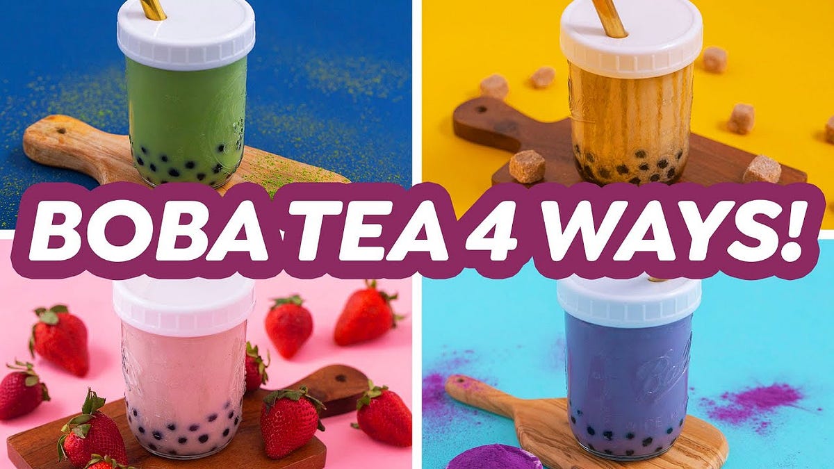 How to Make BOBA MILK TEA at Home — 4 Ways! | by Health Fitness ...