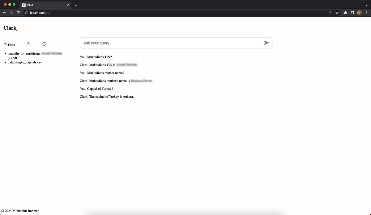 Chat with private documents(CSV, pdf, docx, doc, txt) using LangChain, OpenAI, HuggingFace ...