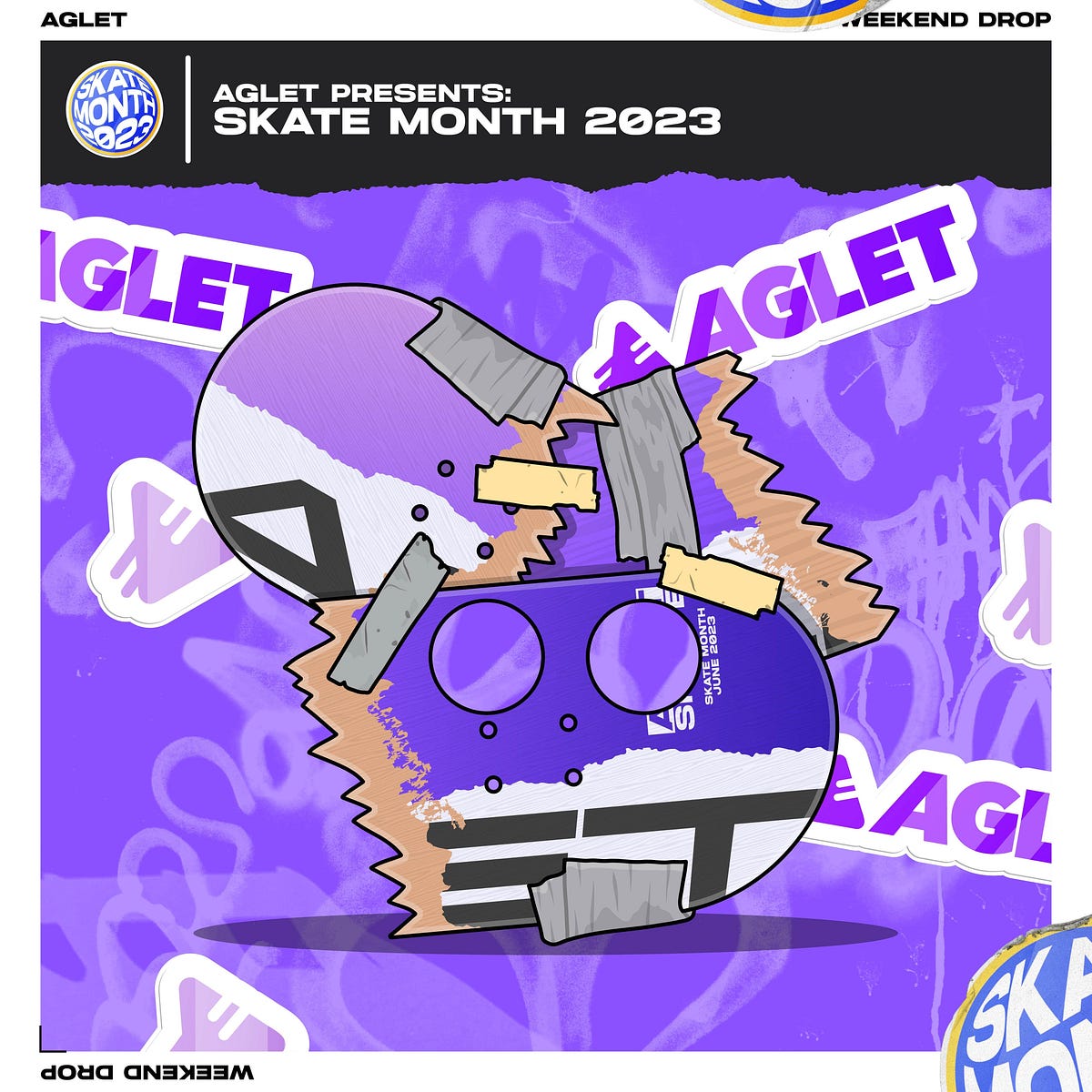 It’s Skate Month — Aglet style!🛹 | by Aglet | Aglet