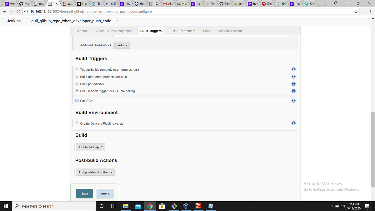 Automated Test pipeline using GitHub, Docker and Jenkins | by Apoorv ...