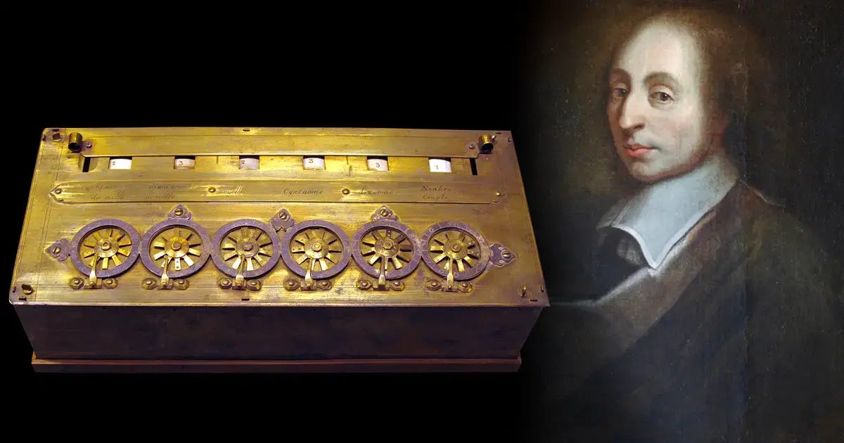 La asombrosa calculadora mecánica de Blaise Pascal, inventada en 1645 | by Revista Interesante ...