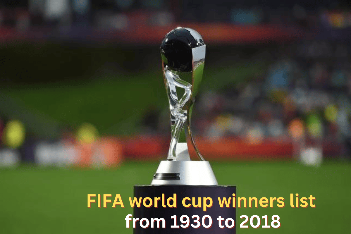 FIFA world cup winners list from 1930 to 2018 pdf | by Ajaygllan | May ...