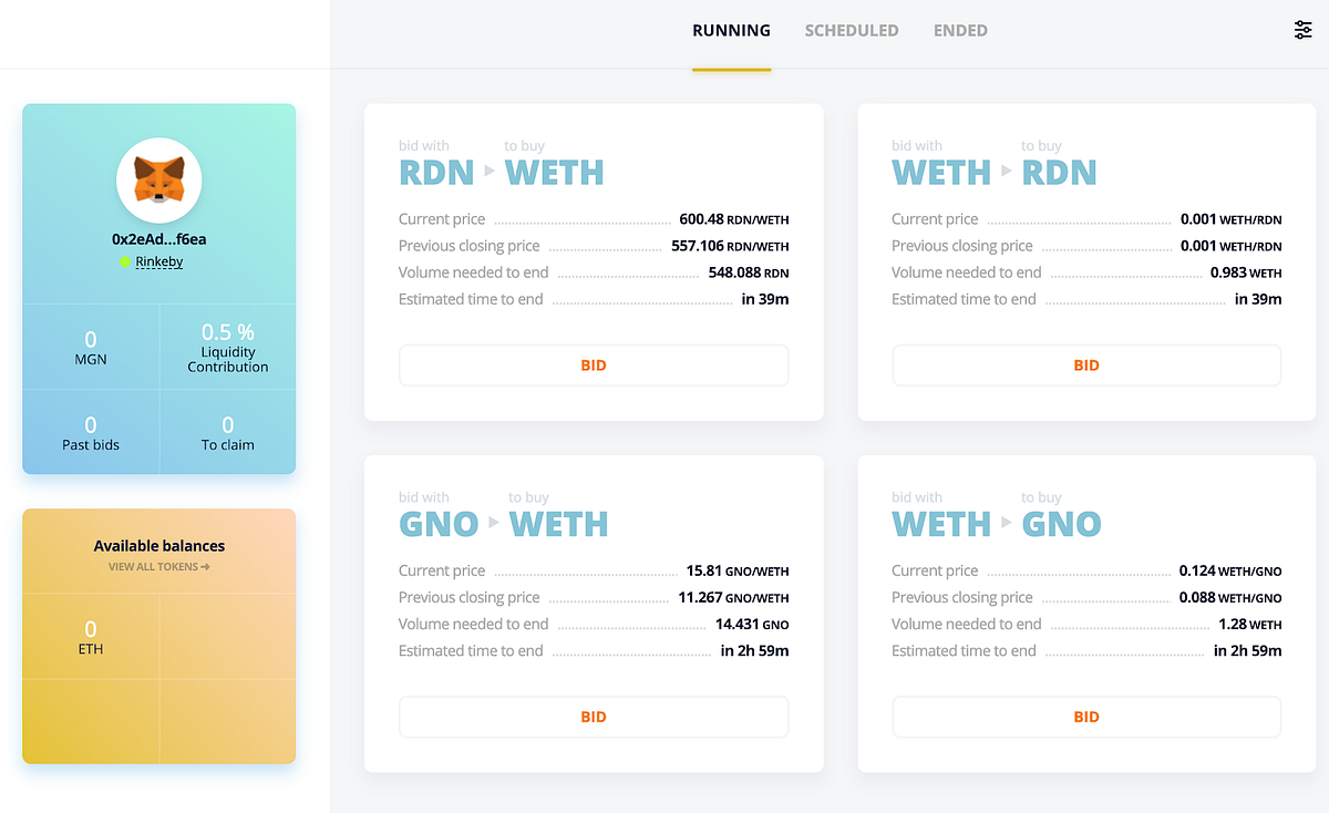 Protofire Delivers the First Bidder UI for the DutchX Decentralized Exchange Protocol | by ...
