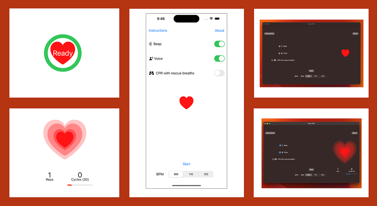 Easy CPR — Emergency App | by Dr J Rogel-Salazar | Medium