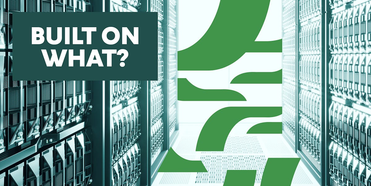 Built on what?. Today we’ll talk about infrastructure… | by Raphaël ...