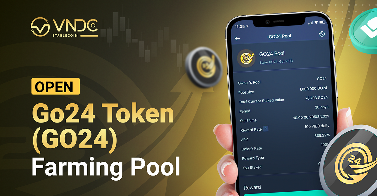 Open Go24 Token (GO24) Farming Pool | by VNDC | VNDC Official Blog | Medium
