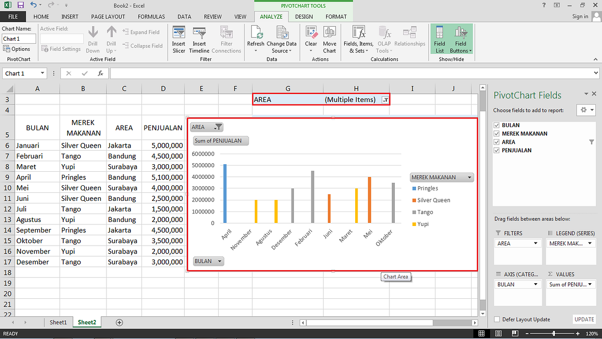 Pivot Table #2. Microsoft Excel Intermediate Series… | by My Skill | Medium