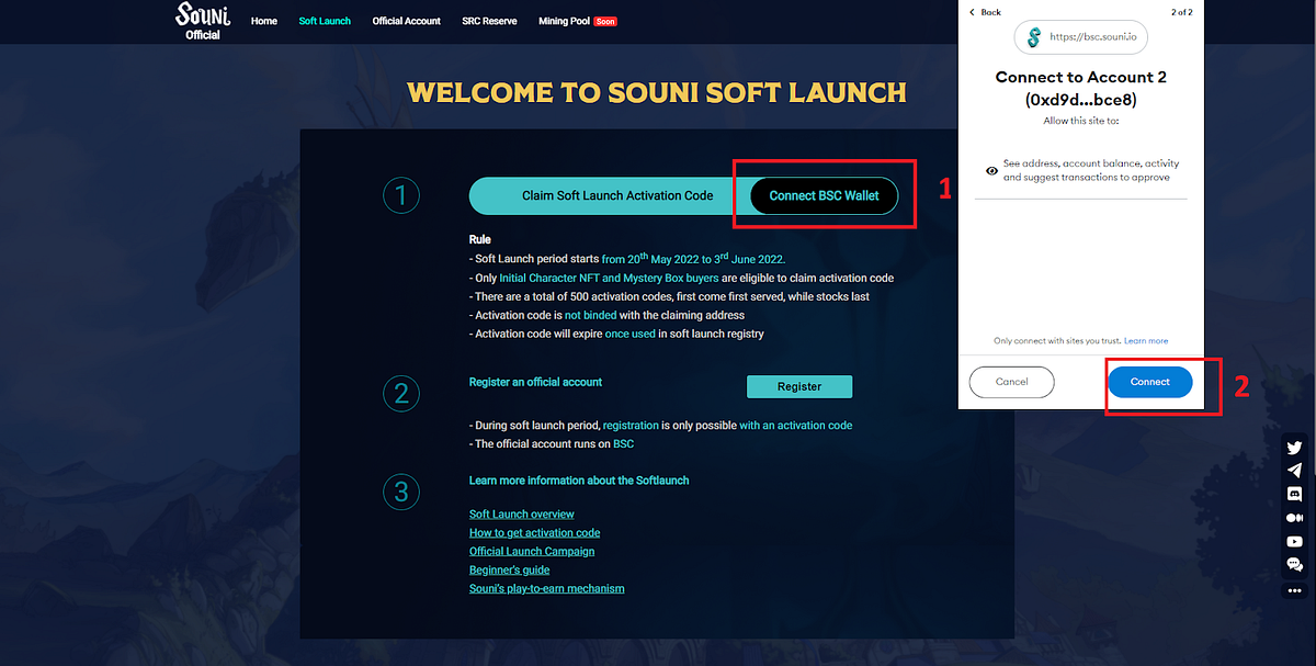 INSTRUCTION ON HOW TO JOIN SOFT LAUNCH | by SOUNI | Medium