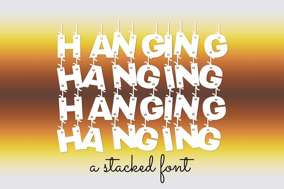 Hanging Font OTF | by Avaastral | Apr, 2024 | Medium
