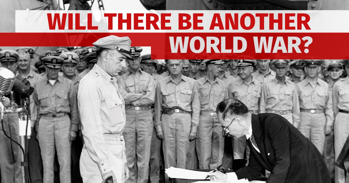 How likely is another world war. On July 14, a hundred years ago ...