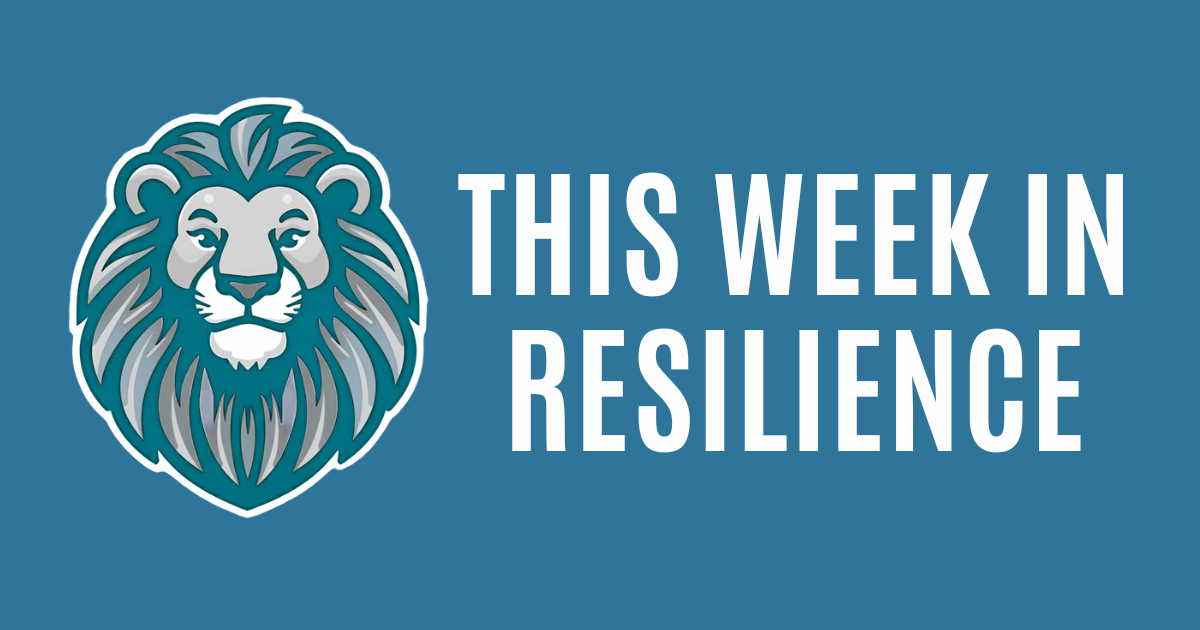 This Week in Resilience | November 3, 2025 | by Sherilyn Burris | Nov ...