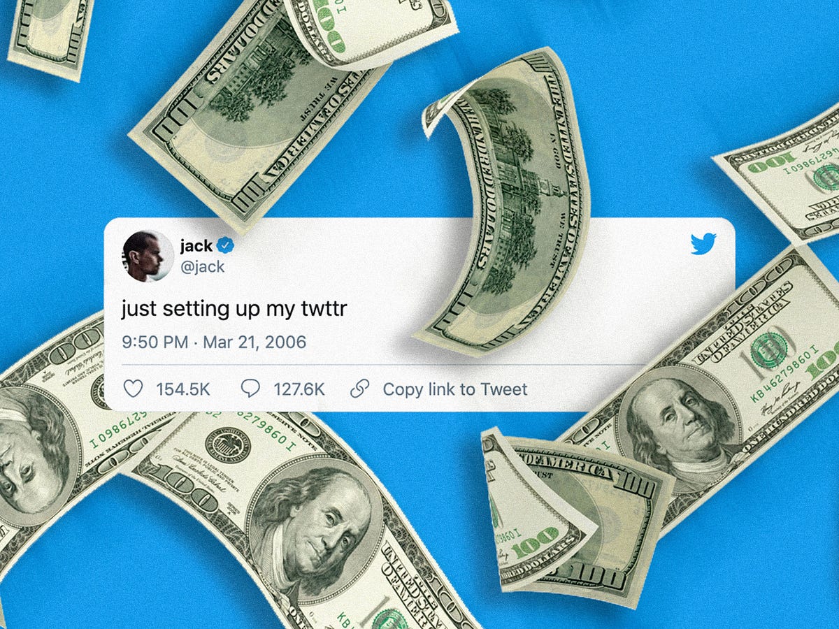 First-Ever Tweet NFT on Sale for $48 million on Opensea 😎 | by ETELL ...