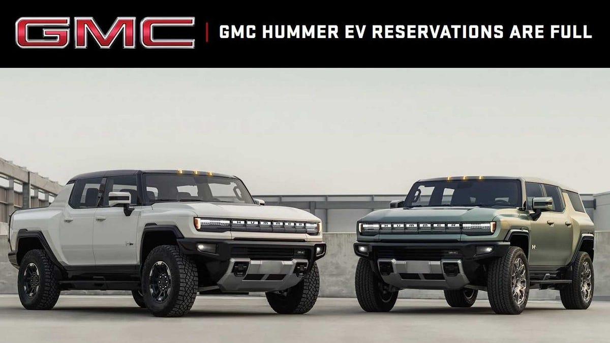 GMC Closes Reservations For Hummer EVs: They Are Fully Booked | by kay ...