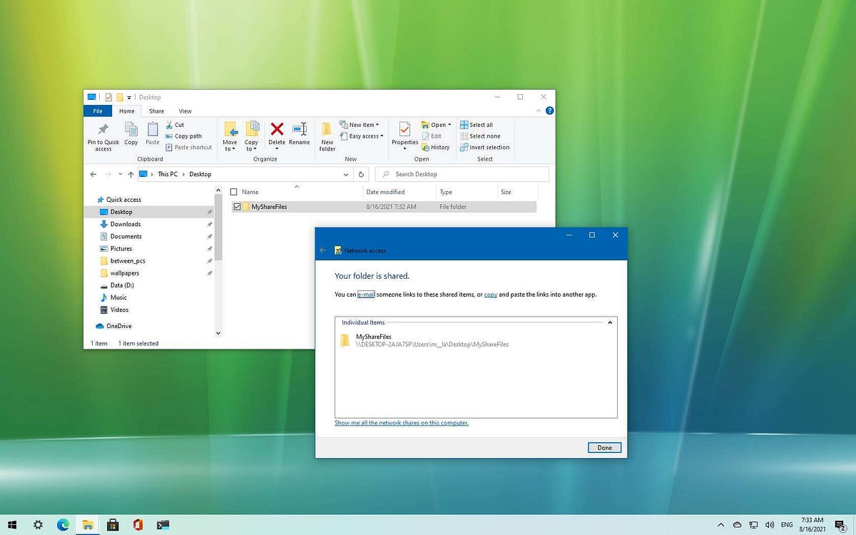 كيفية إعداد مشاركة ملفات الشبكة على Windows 10 • في نظام التشغيل Windows 1…… - egymasry - Medium