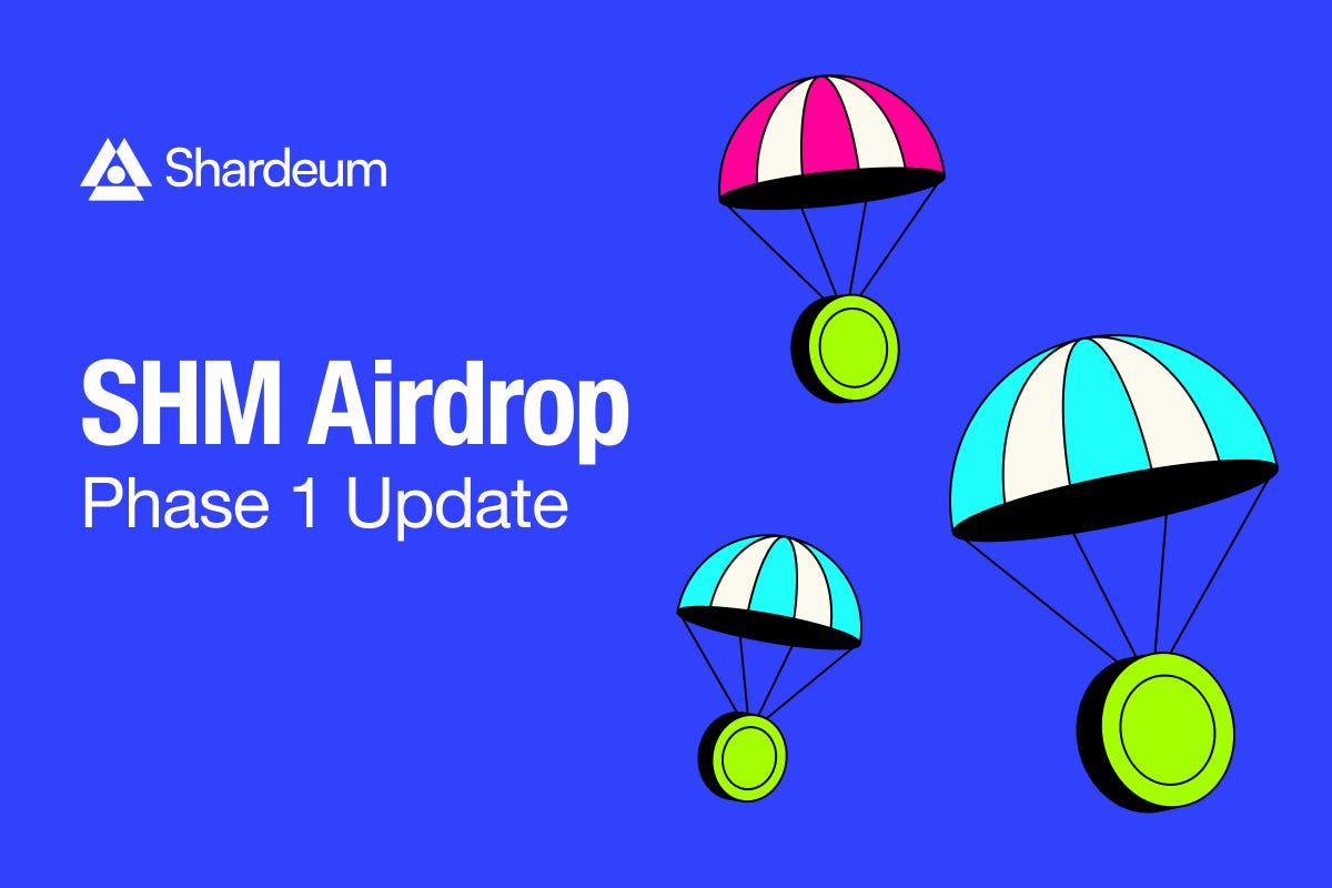 Airdrop Shardeum $SHM: Fase 1. #ShardeumIsBorderless and Shardeum | by ...