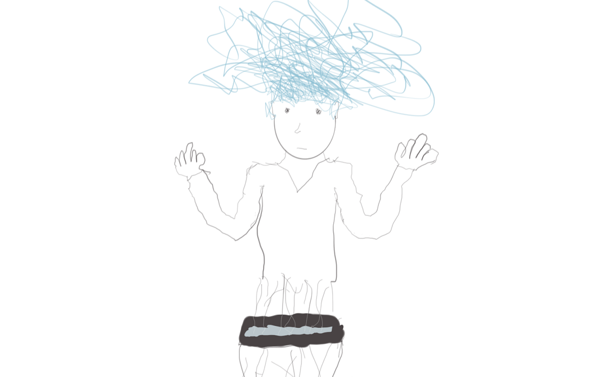Day 173: The Shredded Boy. Today’s assignment was drawing with a… | by ...