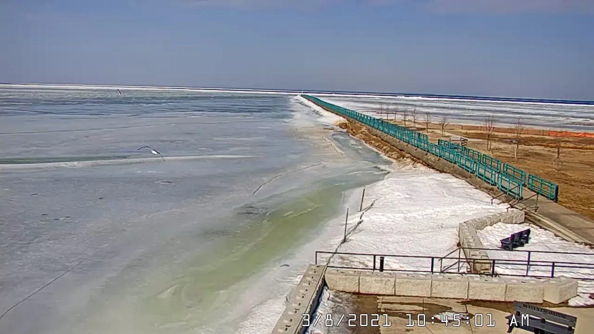 High Temps Drop Great Lakes Ice Coverage Under 20%, Currently Stands at ...