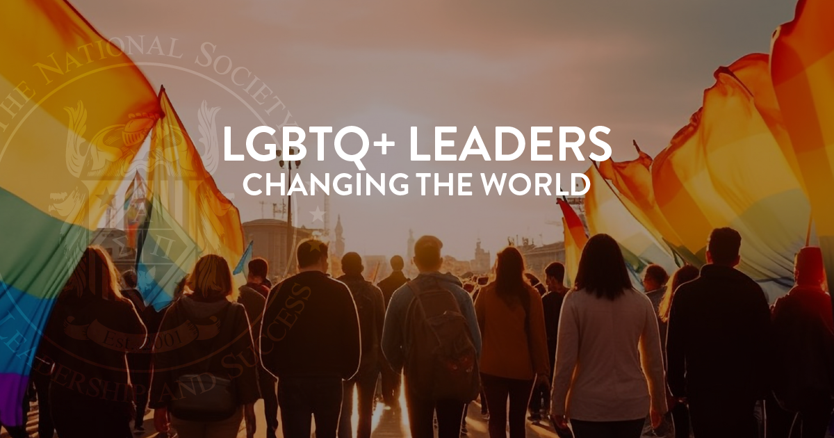 8 LGBTQ+ Leaders Changing the World | by The National Society of ...
