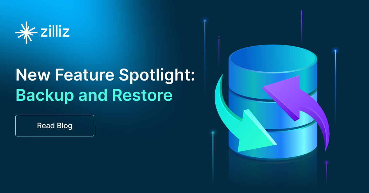 New Support for Backup and Restore of Zilliz Cloud Databases | by Zilliz | Nov, 2023 | Medium