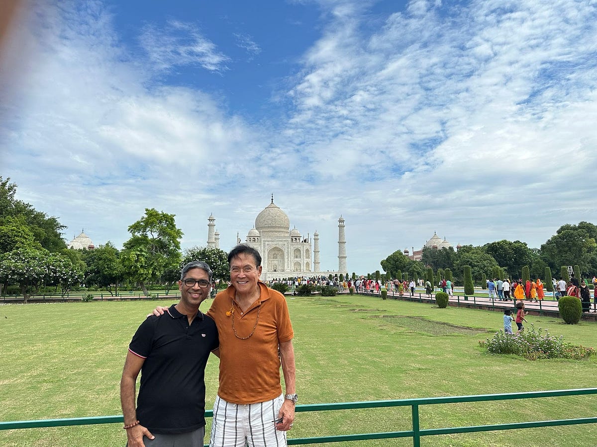 Robert Kiyosaki & Sunil Tulsiani Indian Escapade — An Unforgettable ...