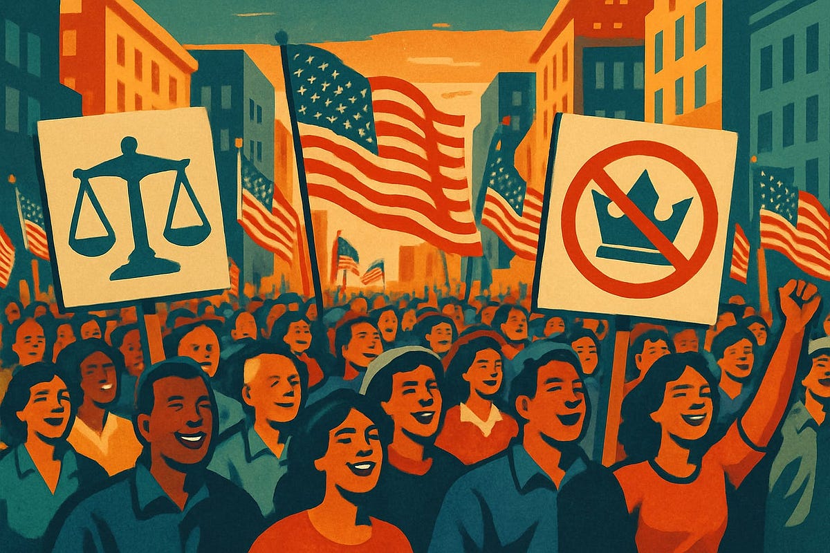 The Day 7 Million Americans Marched and Their Media Looked Away | by ️ Alexander Verbeek | The ...