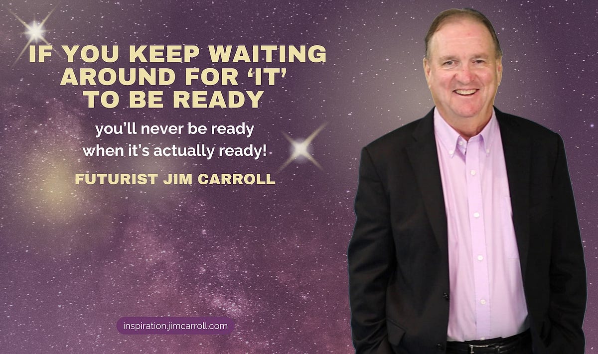 Timing a Trend. “If you keep waiting around for ‘it’ to… | by Futurist ...