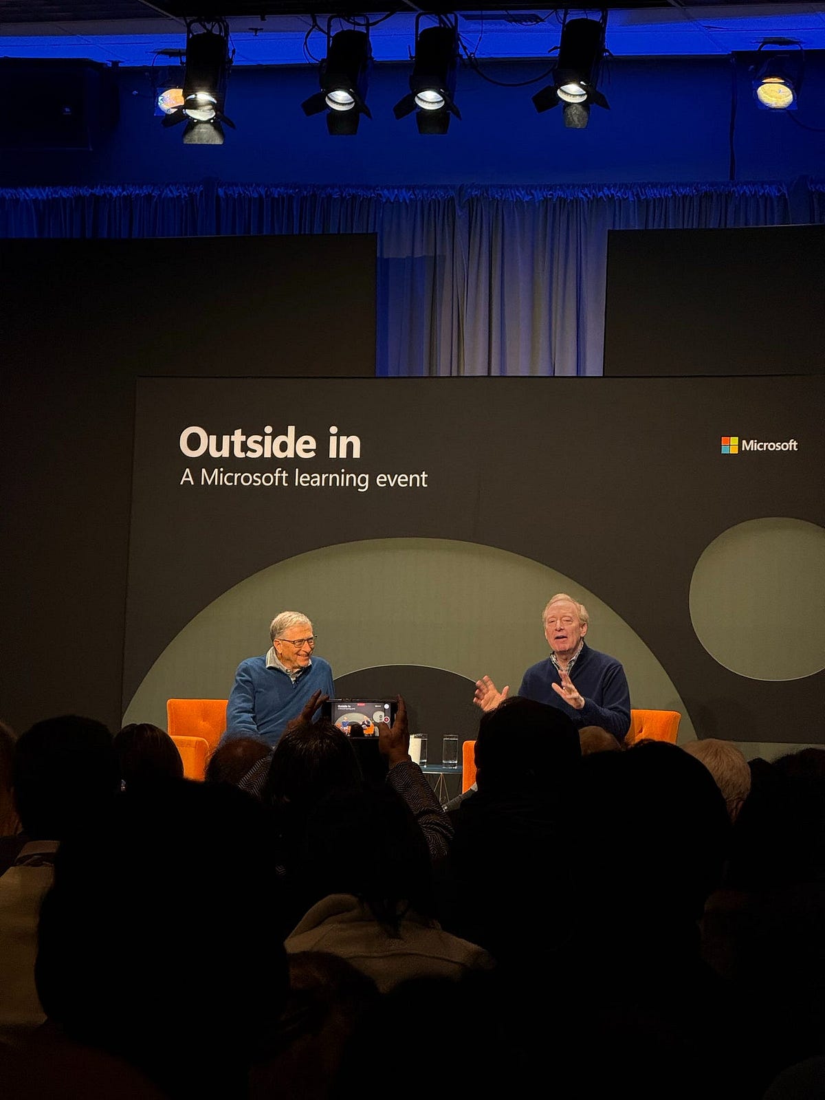 Outside In: A Microsoft learning Event with Bill Gates | by Grace Gong ...