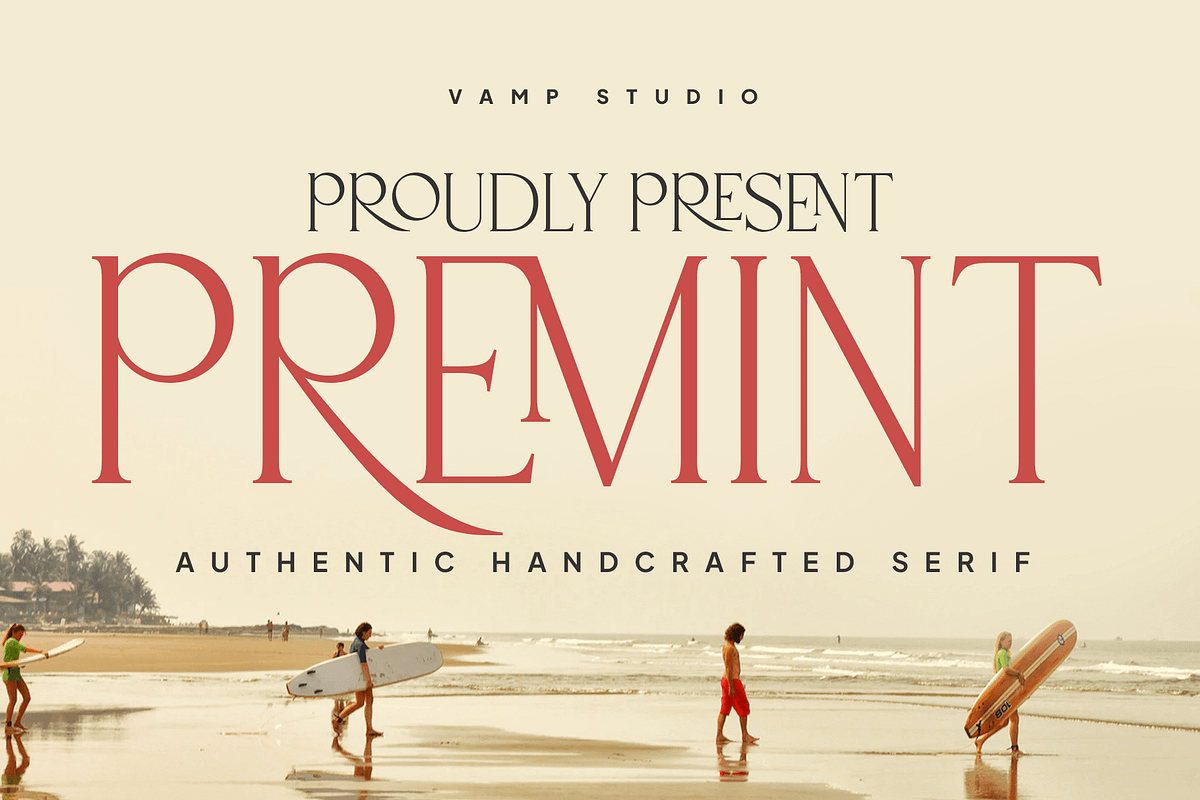 Premint Font - Craftgenius - Medium