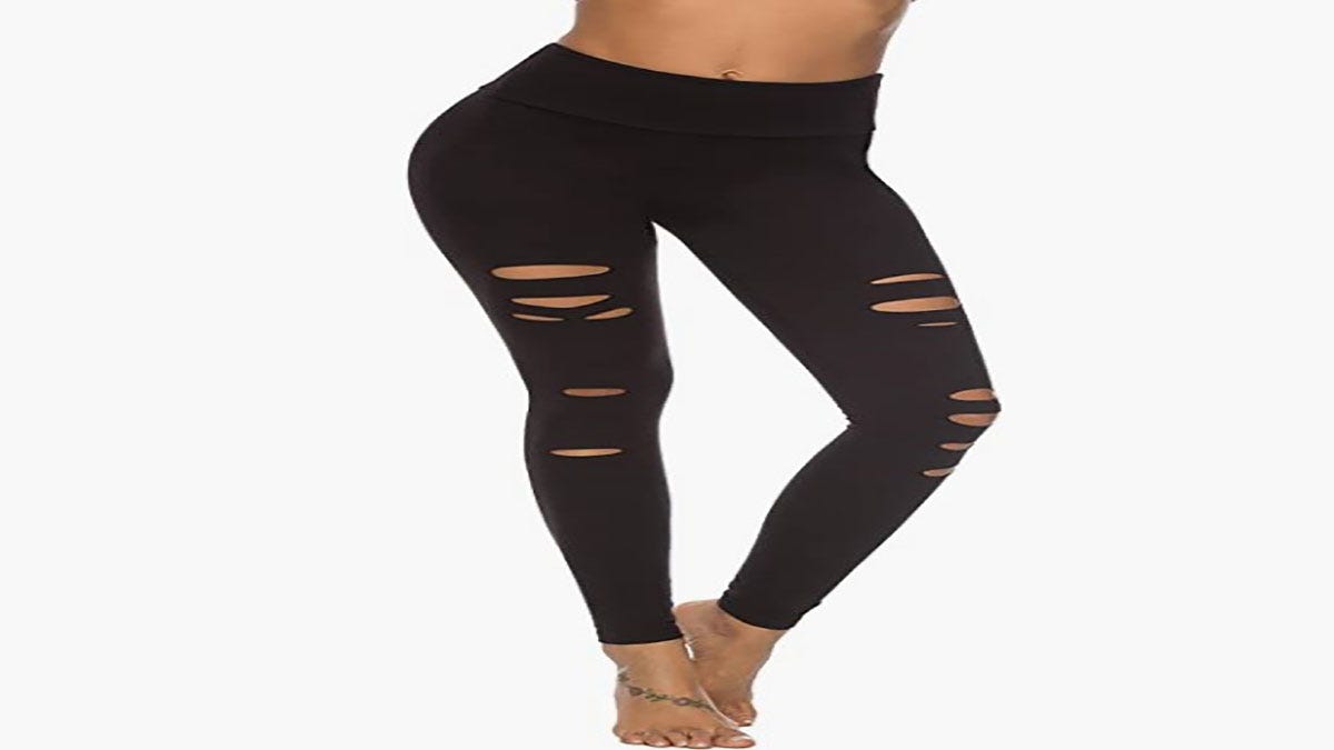 Ripped Leggings Amazingly Badass Comfortable Complete Statement | by ...