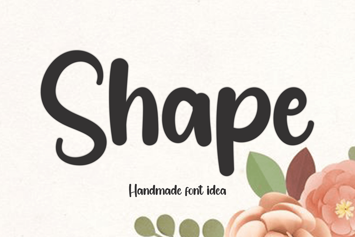 Shape Font - Lilylumos - Medium