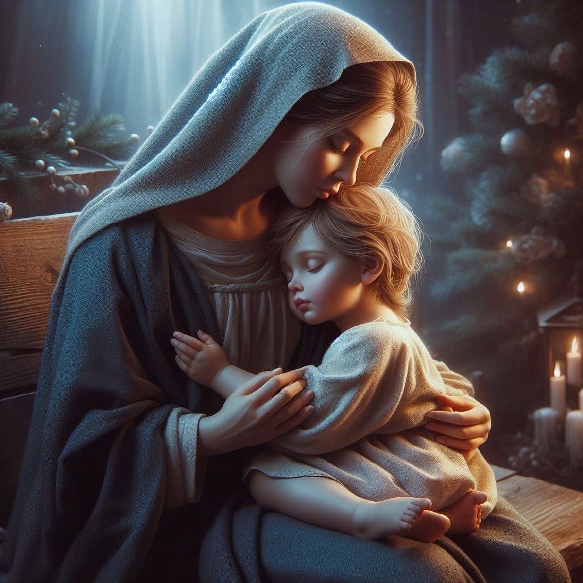 The World Calls for a Miracle. Jesus the baby. Jesus is the light of ...