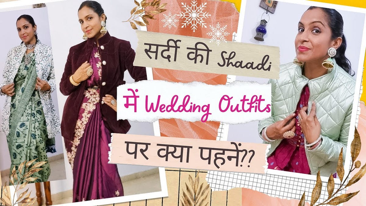 10 Sari Coats To Keep You Warm In Your Following Winter Wedding | by ...